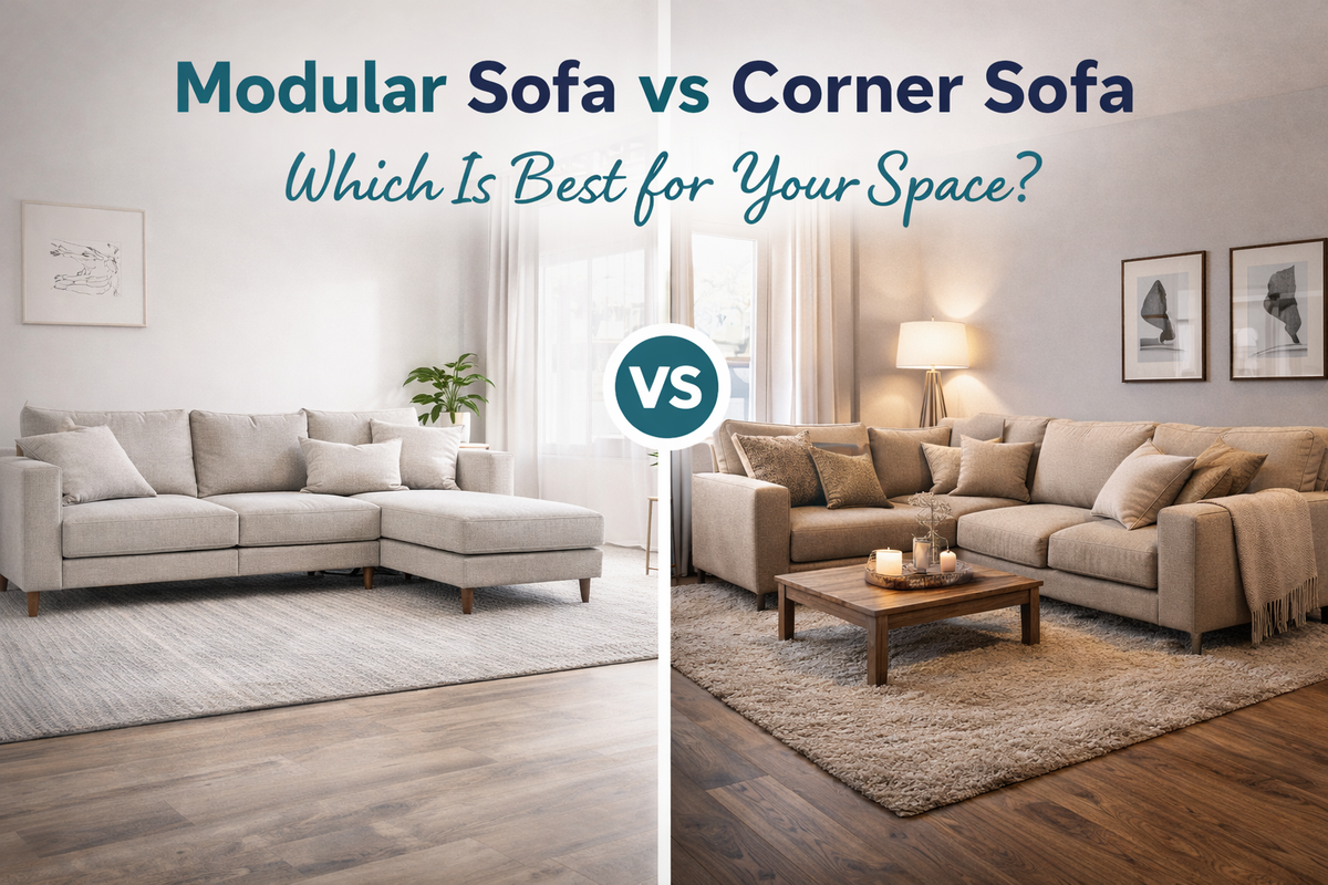 Modular Sofa vs Corner Sofa | Which Is Best for Your Living Room